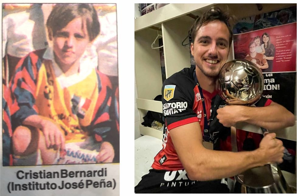 ¿Sabías que Bernardi, campeón con Colón de Santa Fe, jugó en el Peña?